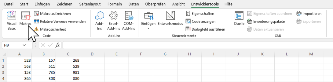 Gitternetzlinien in Excel ausblenden - so funktioniert es