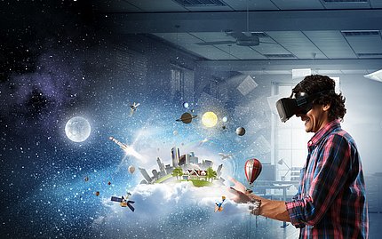 Virtual Reality: Beispiele für virtuelle Welten - computerwissen.de