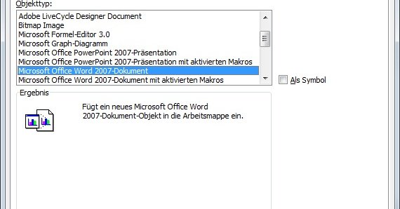 Word-Dokument als Deckblatt einer Excel-Kalkulation - computerwissen.de