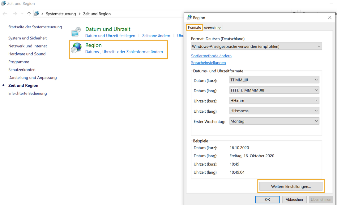 So exportieren Sie Daten aus Excel in andere Programme