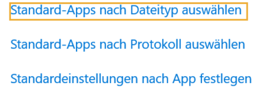 So öffnen Sie Dateien in Windows 10 im richtigen Programm