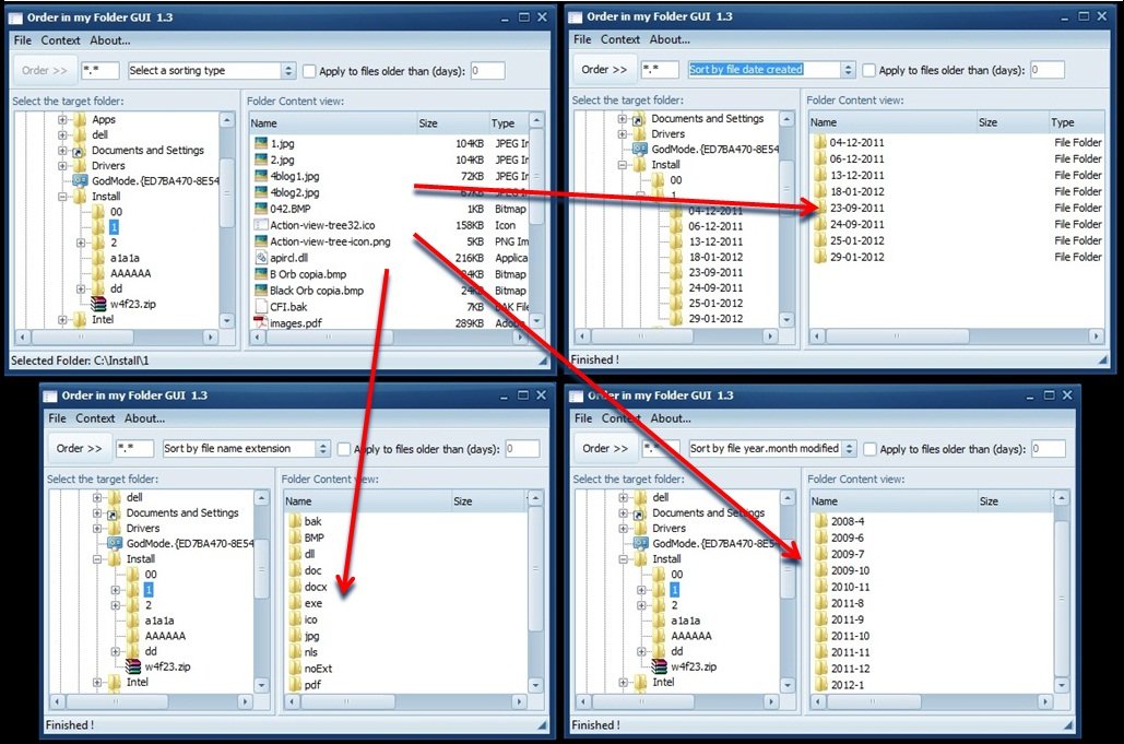 Dateien sortieren und automatisch auf Ordner verteilen - computerwissen.de