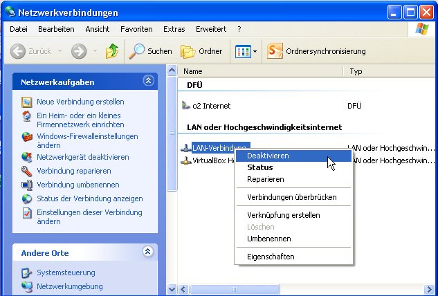 Internetverbindung schnell trennen - computerwissen.de