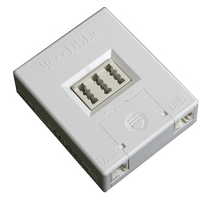 So installieren Sie einen DSL-Splitter