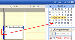 Termin verschieben in Outlook 2000 bis 2003 - computerwissen.de