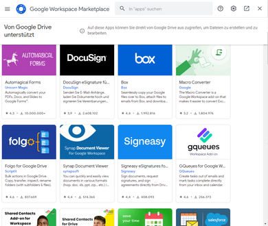 Google Drive: Installation, Funktionen und Speicher