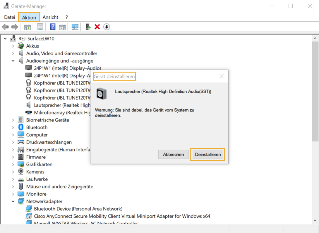 Treiber in Windows 10 deinstallieren - So geht's!