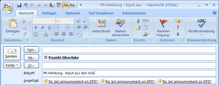 Empfangene E-Mails als Dateianlage verschicken - computerwissen.de