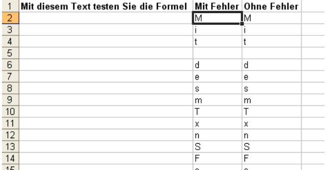 In Excel alle Zeichen einer Zelle auflisten - computerwissen.de