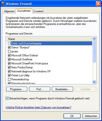 Windows XP: Firewall konfigurieren - computerwissen.de
