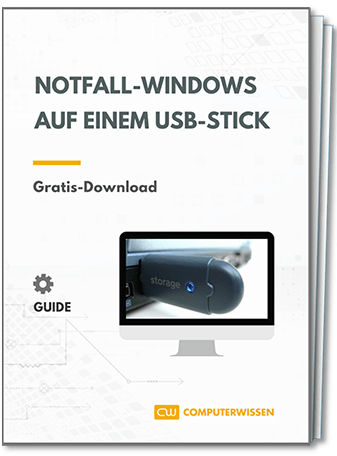 Notfall Windows auf einem USB-Stick - computerwissen.de