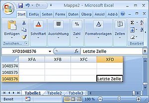 Mit mehr als 256 Spalten in Excel arbeiten - computerwissen.de