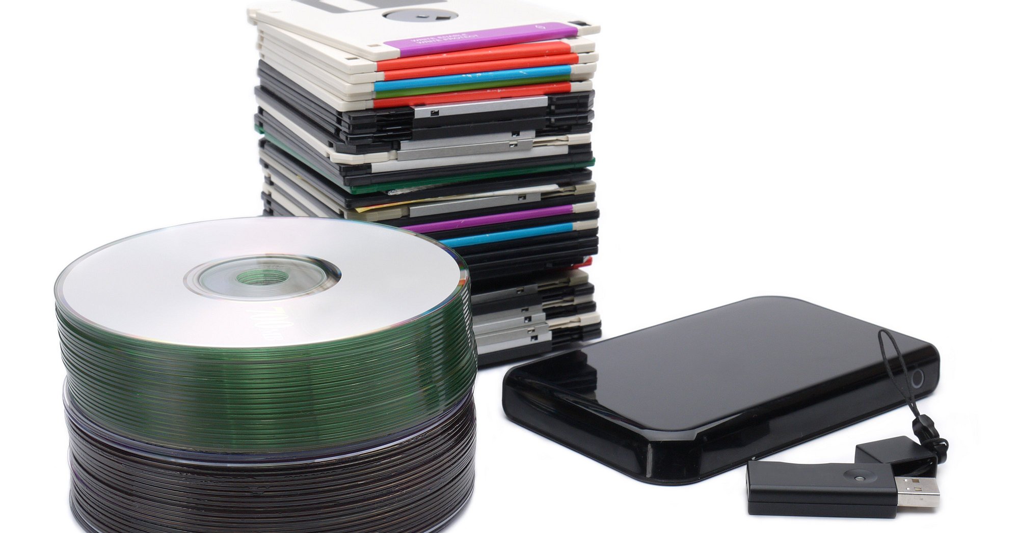 Externe Speicher: Daten sichern mit Speichermedium