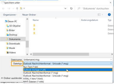 Vorlagen in Outlook erstellen und viel Zeit sparen