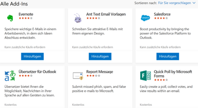 Add-ins und Module bei Outlook: Funktionen mit Videoanleitung ...