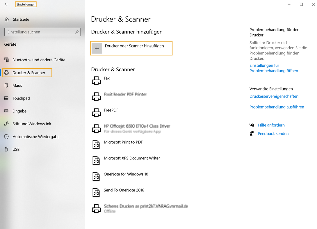 Installation eines Druckers: So funktioniert es mit Windows 10!
