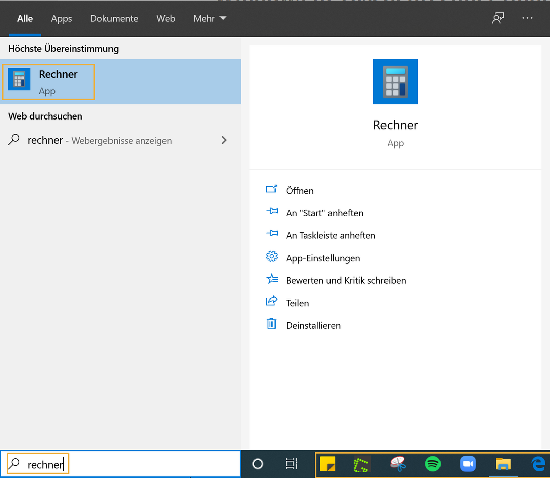 Taschenrechner in Windows 10: Funktionen und Tastenkombinationen ...