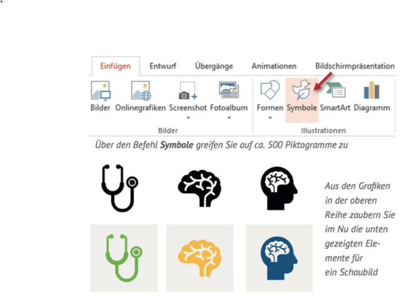 Piktogramme im Format SVG