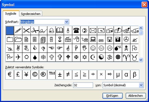 Sonderzeichen in Excel-Tabellen einfach finden und einsetzen