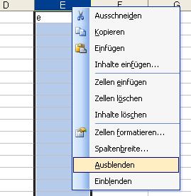 Ausgeblendete Excel-Spalten ganz einfach löschen - computerwissen.de